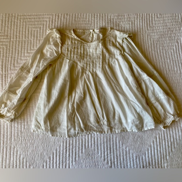 J. Crew | Shirts & Tops | J Crew Girls Ruffle Top S 67 | Poshmark